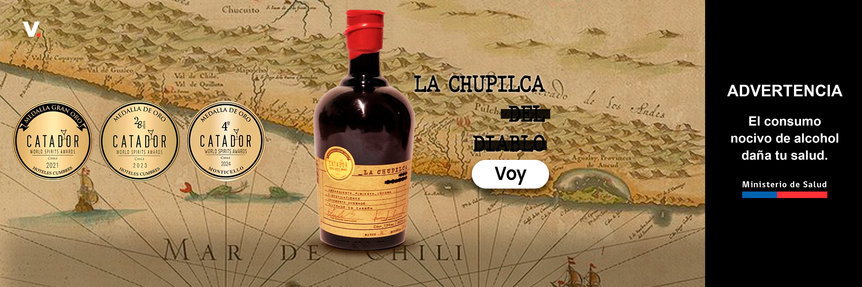 Licores Chilenos | Gin, Pisco, Vermut y Más | Portal Voy